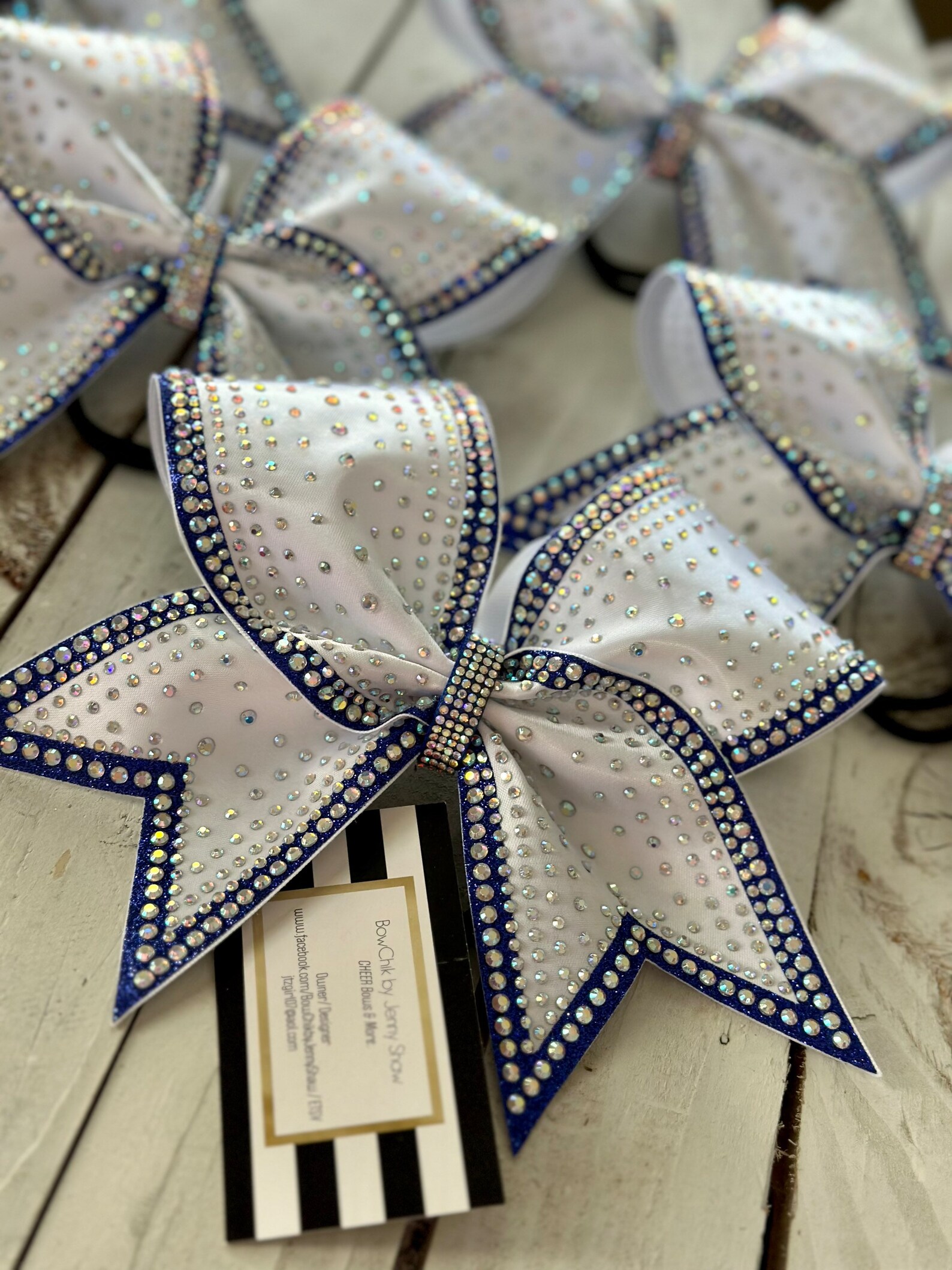 April Standard Cheer Bow - Etsy
