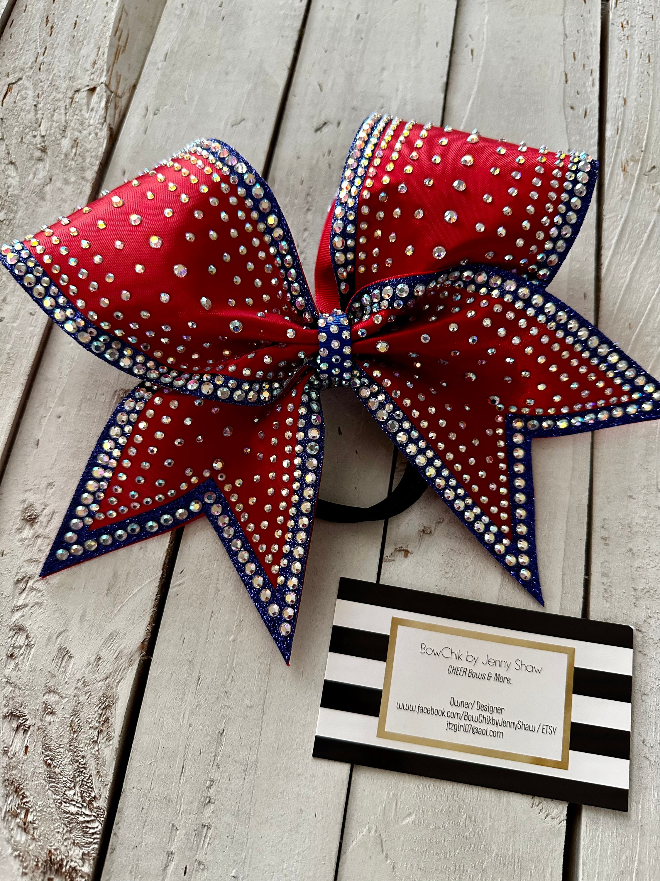 April Standard Cheer Bow - Etsy
