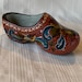 Hand Made Delightful Norwegian Wooden "tresco" Shoe or Clog With Lovely ...