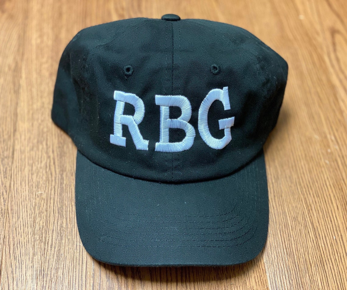 RBG Baseball Cap- Ruth Bader Ginsburg Hat - Etsy