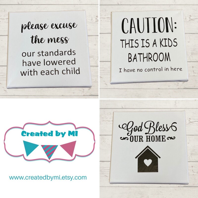 Messy House Sign - Etsy