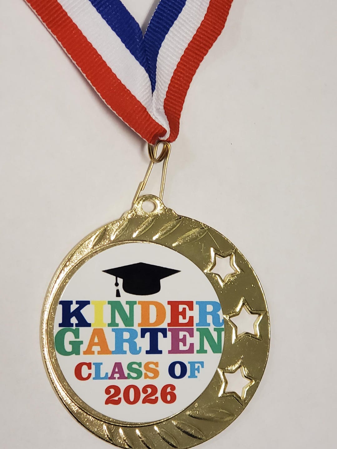 Engraved 2026 Kindergarten Graduation, Graduate Medal, With Neck Ribbon ...