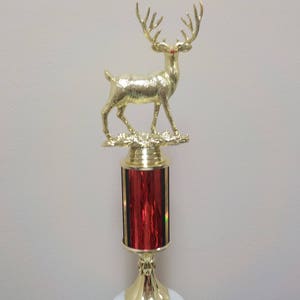 Christmas Trophy, Rudolph the Red Nosed Reindeer, Festivus, Engraved ...