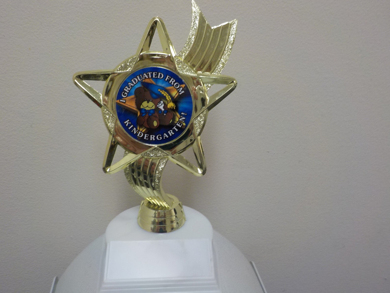 Customized Kindergarten Graduation Trophy Graduate Award - Etsy