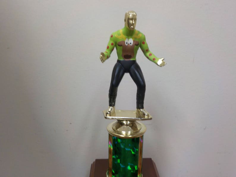 Ugly Sweater Trophy Award Perpetual Trophy Annual Award - Etsy