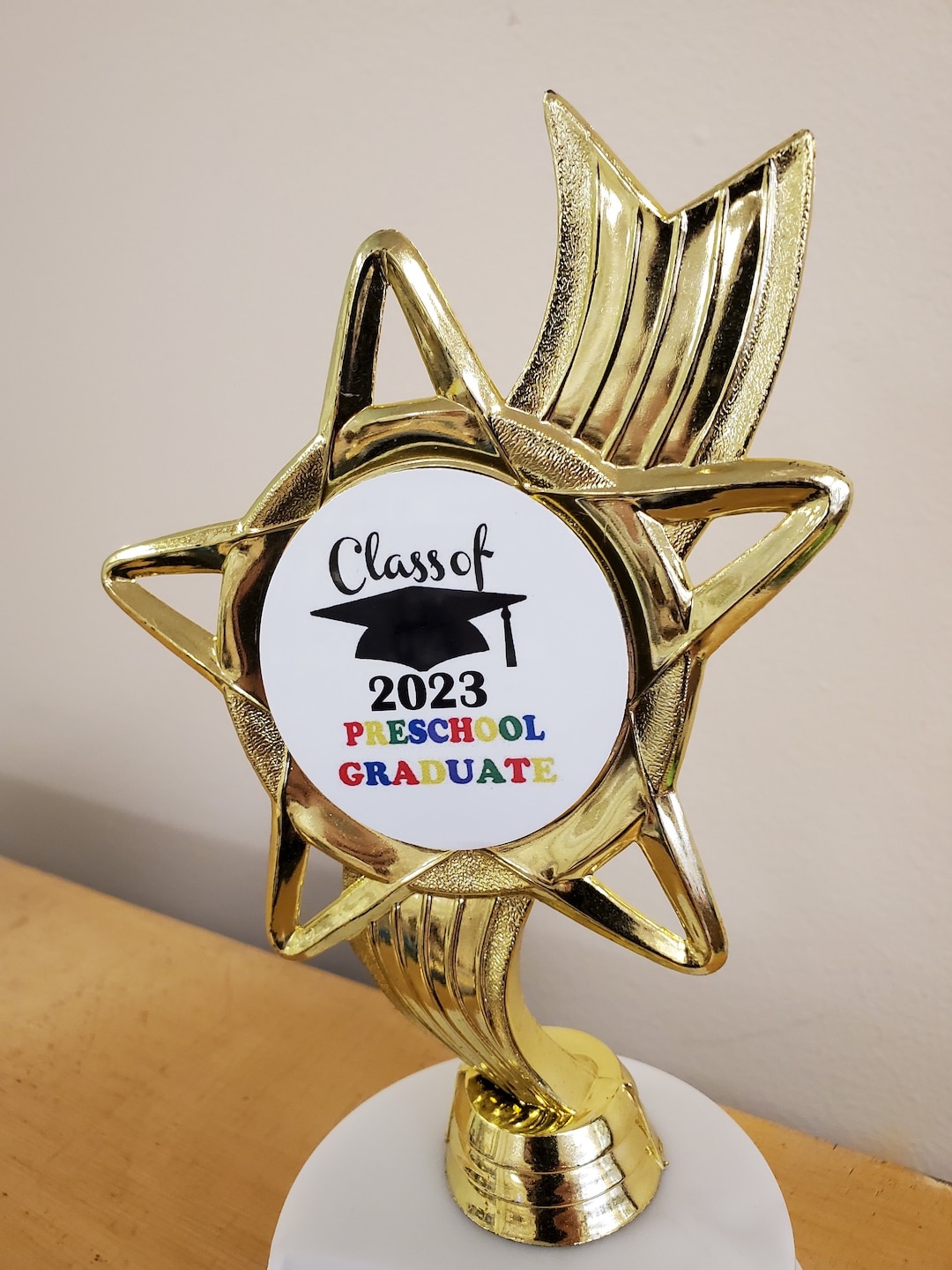 Personalized 2023 Preschool Graduate Graduation Trophy - Etsy