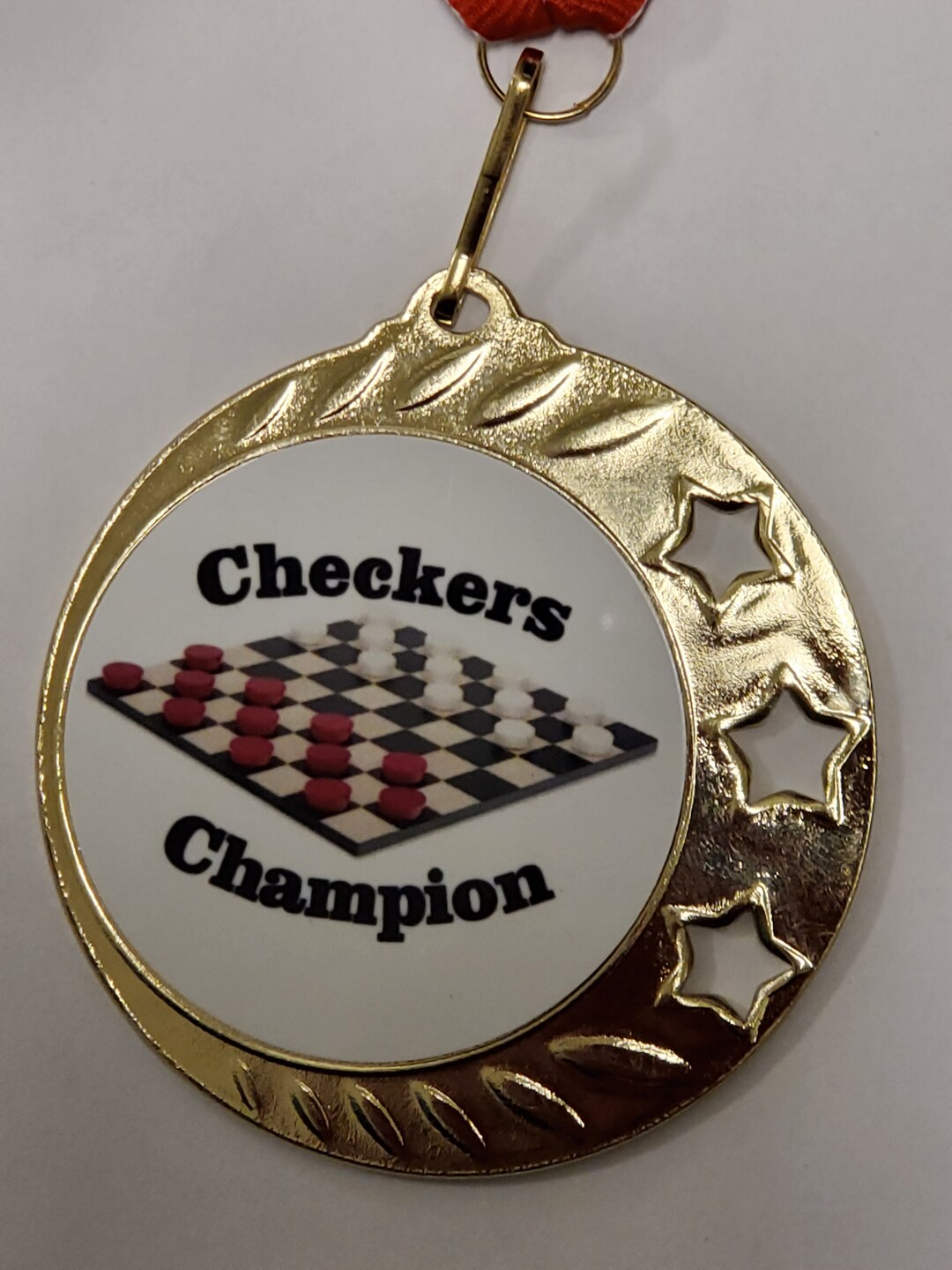 Checkers Game Champion Medallion or Medal, Winner, 1st Place, 2.75 ...