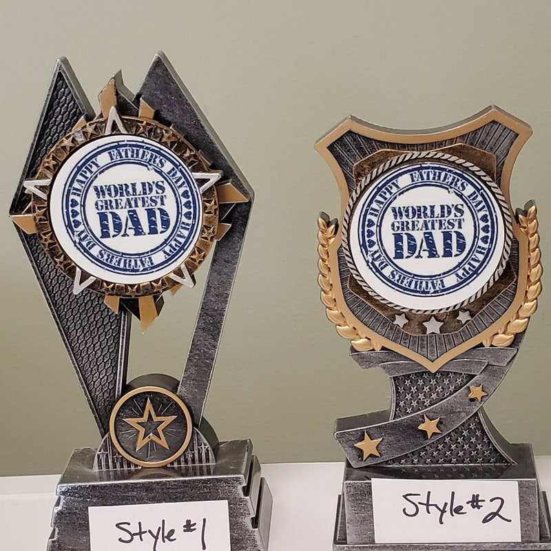 Best Dad Ever Trophy - Etsy