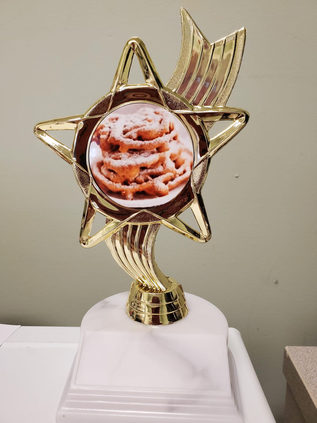 Funnel Cake Eating Competition Contest Trophy or Award for Your Event ...