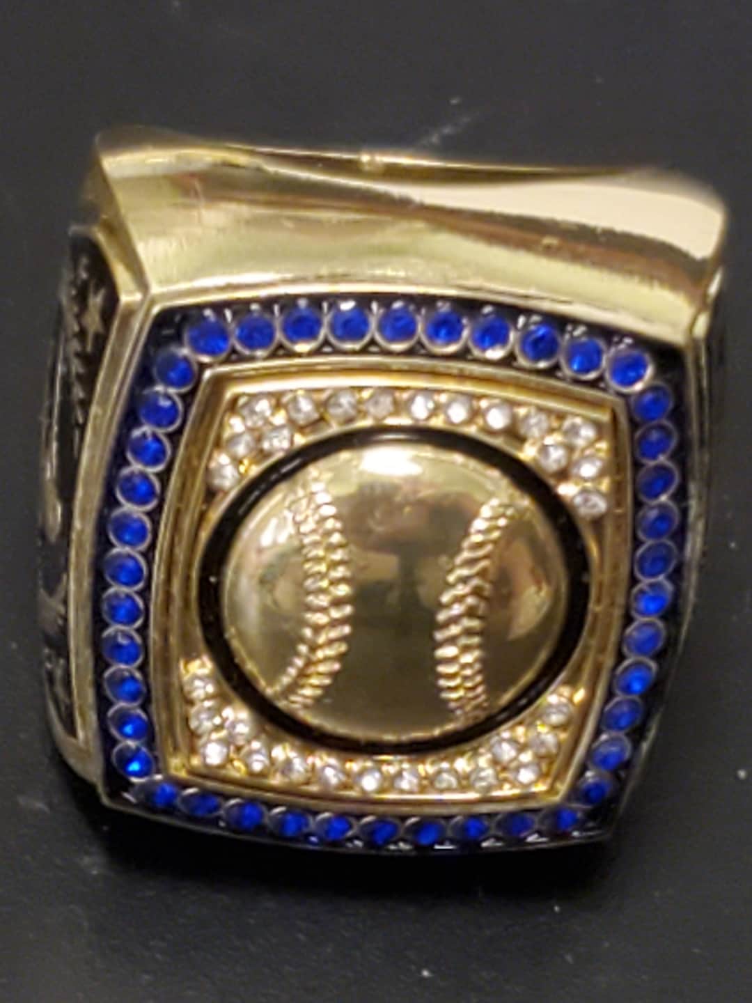 Kid's Baseball or Softball Sports Ring, All Metal, Winner, 1st Place ...