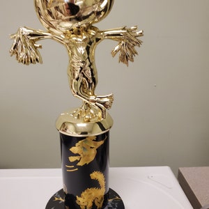 Halloween SCARECROW Trophy, Award for Best Costume, Scariest, Most ...