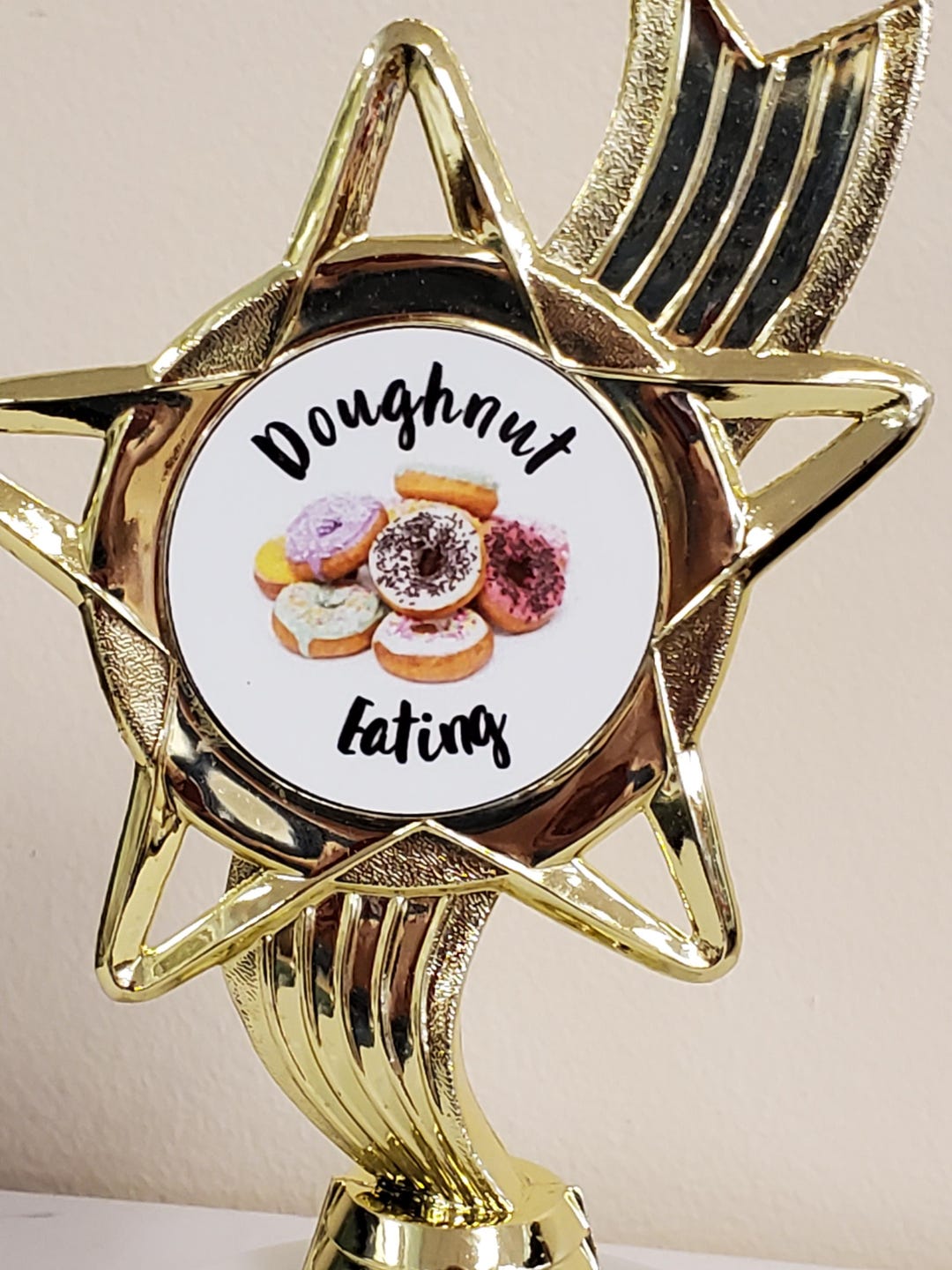 Doughnut or Donut Eating Contest Trophy or Award for Your Event, About ...