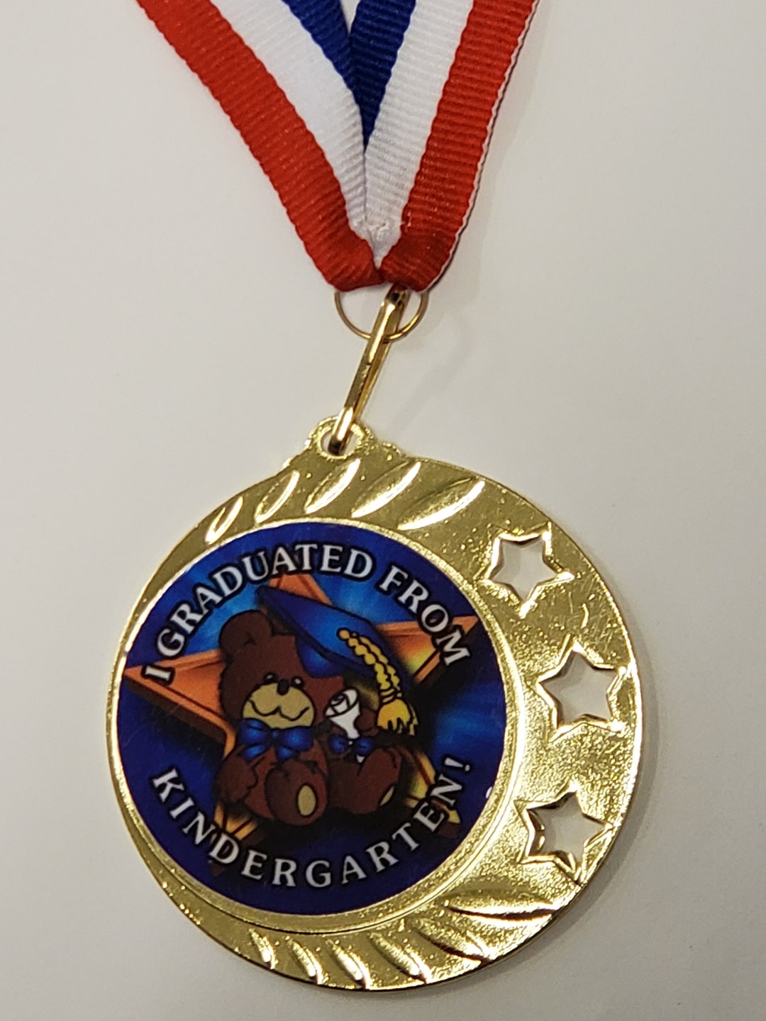 Kindergarten Graduation, Graduate Medal, With Neck Ribbon, 2 3/8" to 2 ...