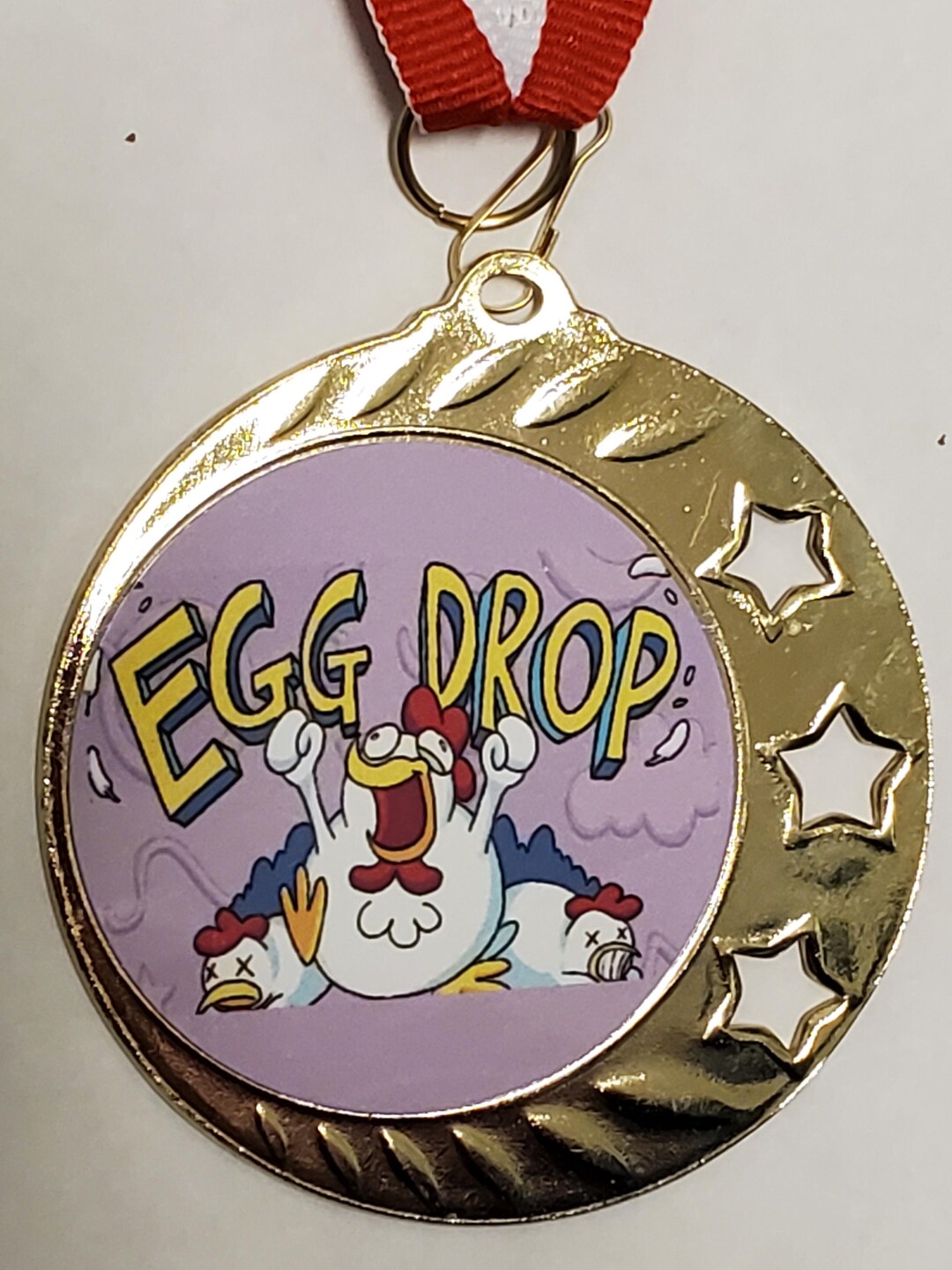 Easter Egg Drop, Gold Medal, 2.75" Diameter, Family Fun, Easter ...