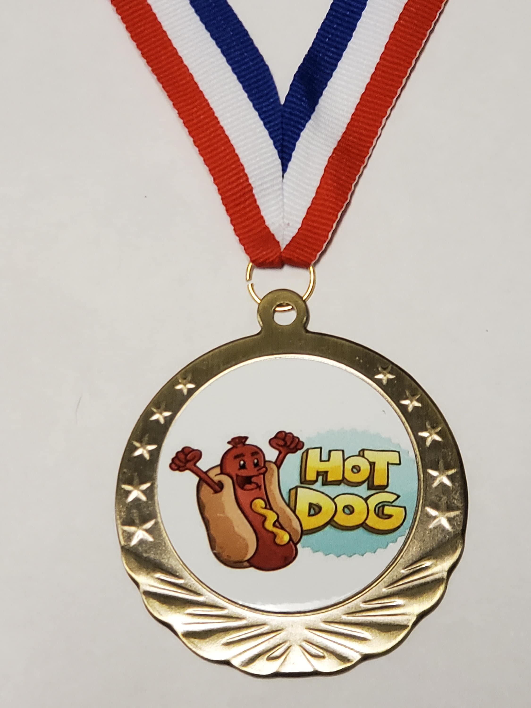 Hot Dog Eating Contest Medallion or Medal, Winner, 1st Place, State ...