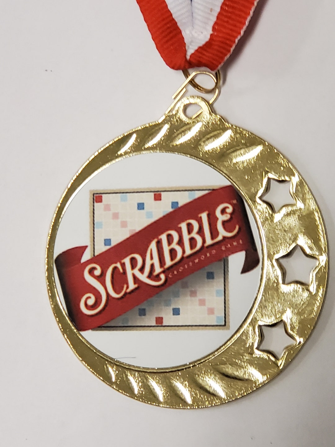 SCRABBLE Game Winner Medal, With Neck Ribbon, up to 2 3/4 Diameter ...