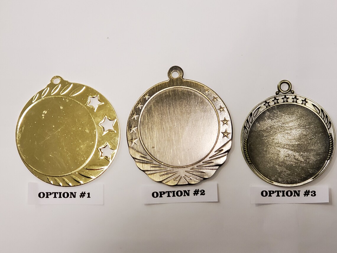Rubik's Cube Champion Medallion or Medal, Winner, 1st Place, Fastest, 2 ...