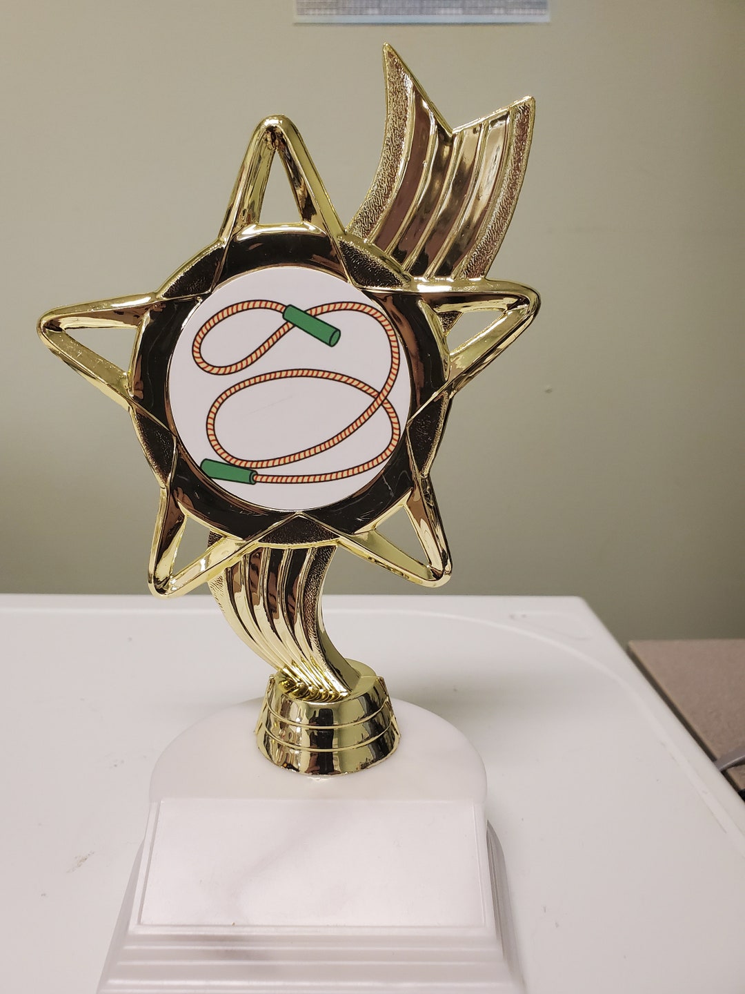 Jump Rope, Double Dutch, Fun Trophy or Award for Your Family Reunion ...