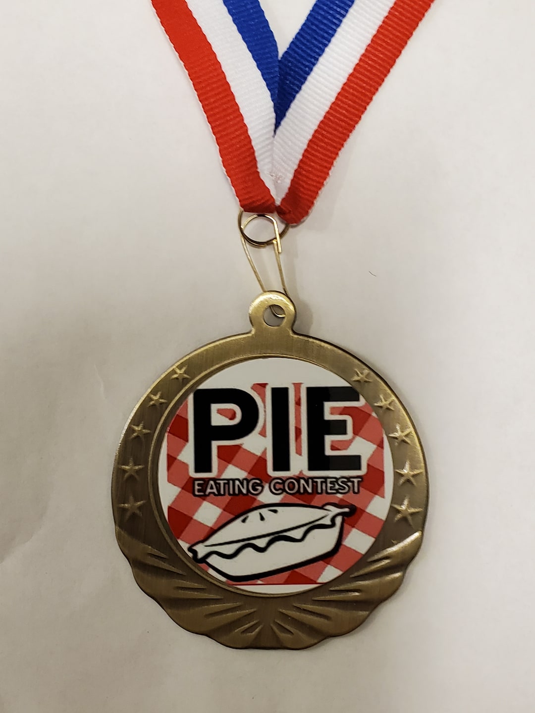 PIE Eating Contest Medallion or Medal, Winner, 1st Place, State Fair, 2 ...