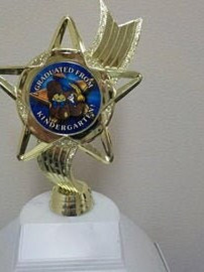 Customized Kindergarten Graduation Trophy, Graduate Award, With ...