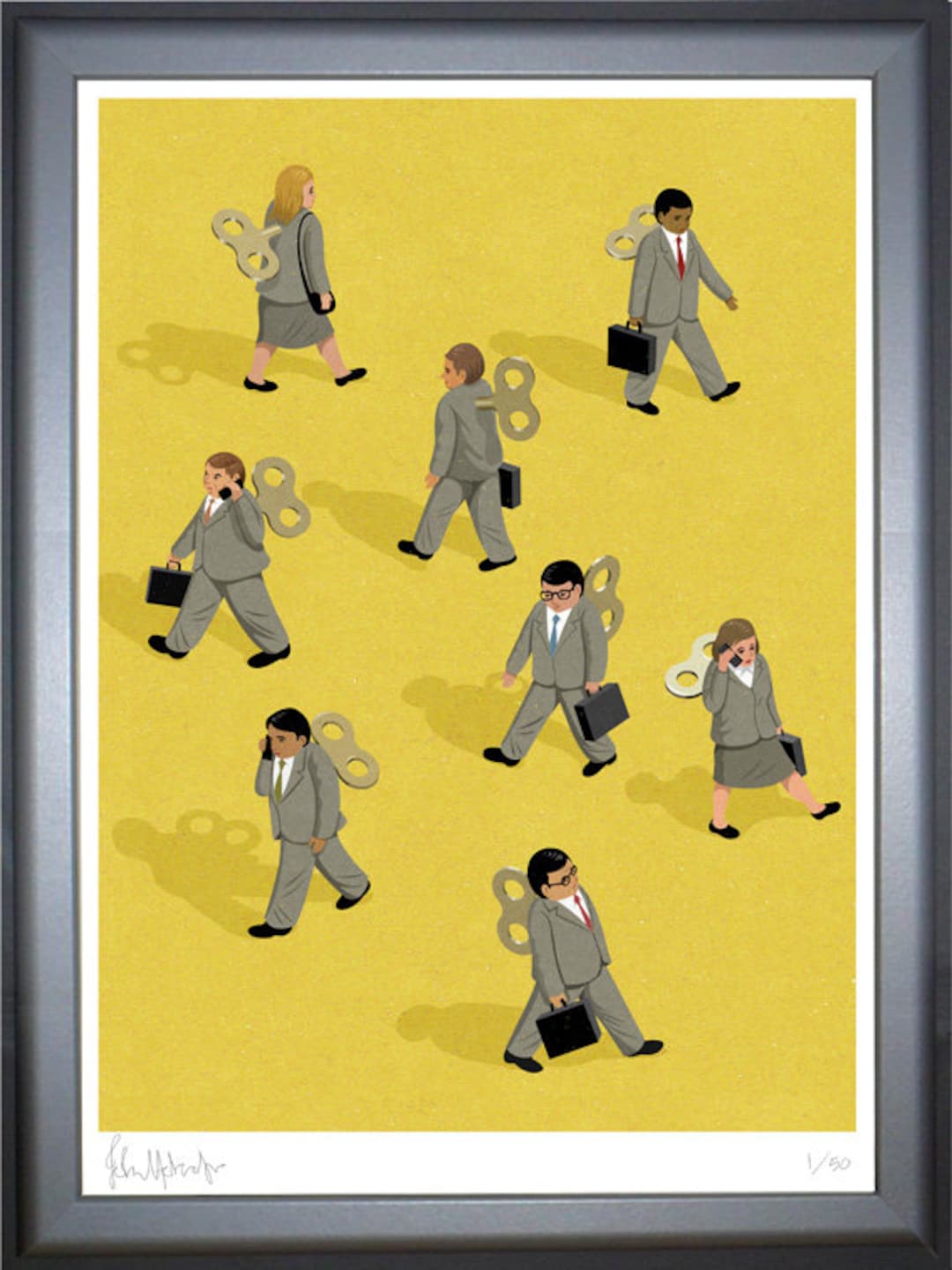 Signed Limited Edition Art Print of Conceptual Illustration of - Etsy