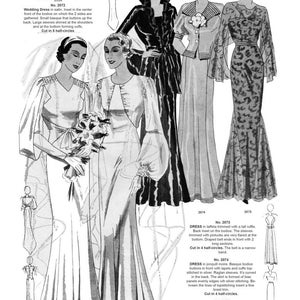 1935 Winter Issue French Fashion Pattern Book Eclair Coupe Paris - Etsy