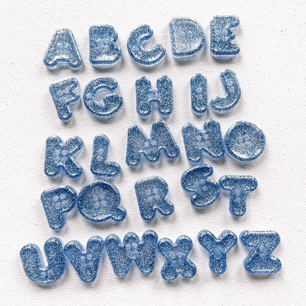 Alphabet Buttons - Etsy