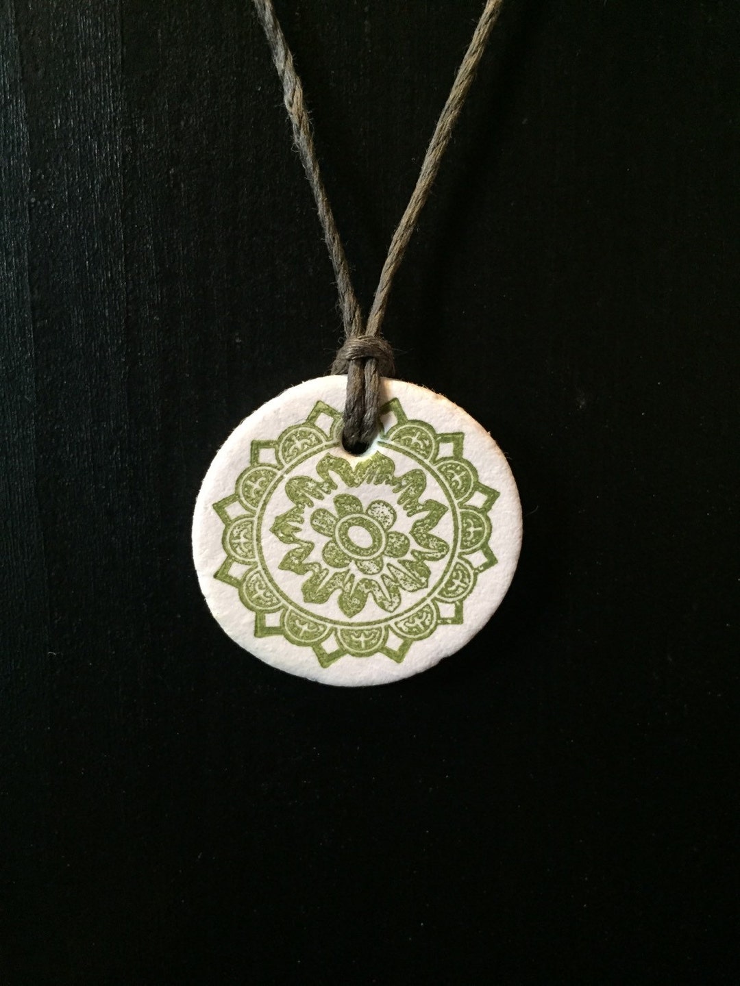Essential Oil Clay Diffuser, Diffuser Necklace, Birthday Gift ...