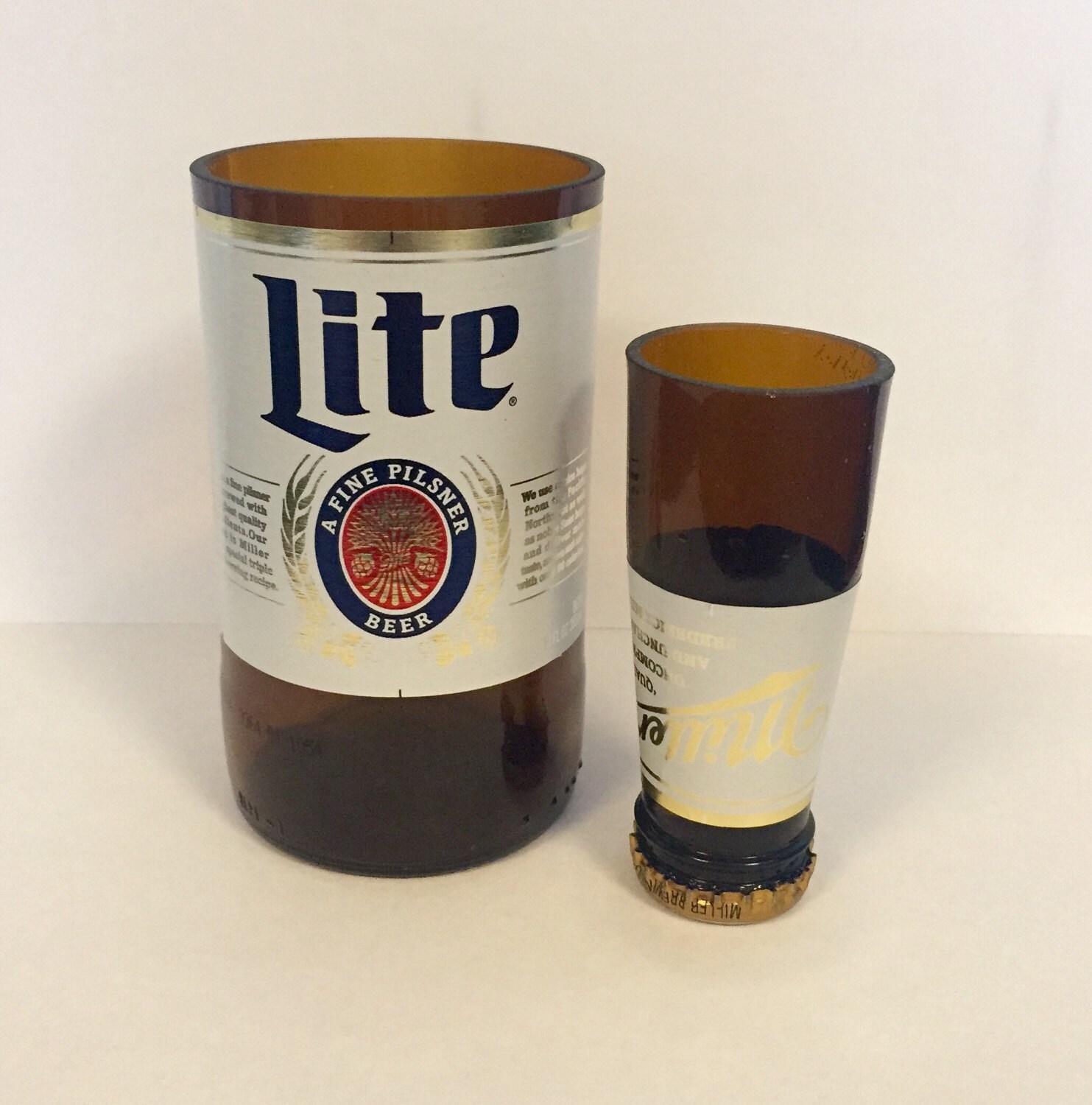 Miller Lite Shot Glass Chaser Set - Etsy