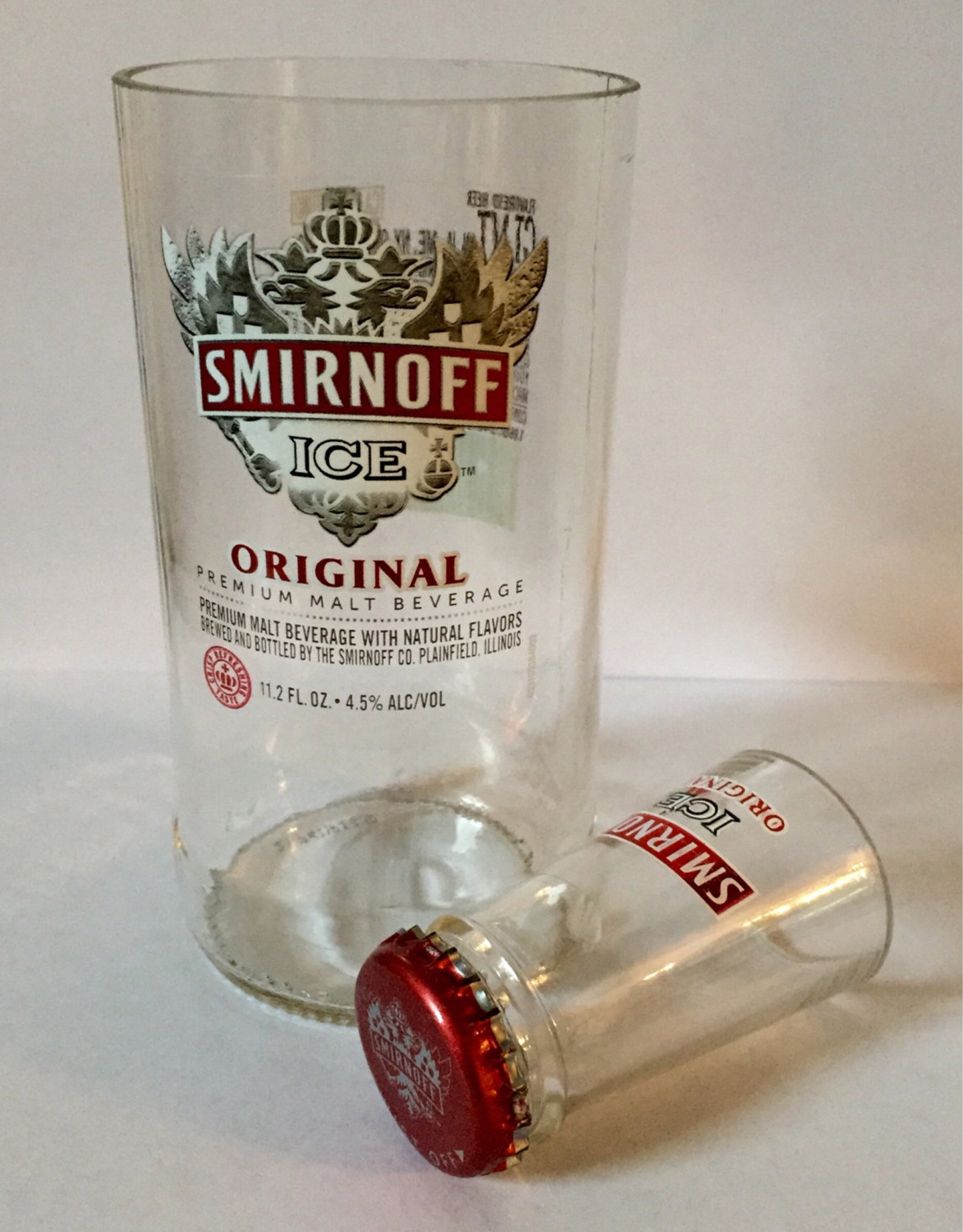 Smirnoff Ice Bottle Shot Glass Chaser Set - Etsy