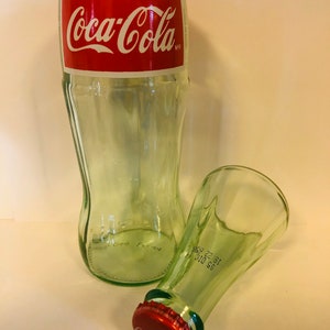 Coca-cola Soda Pop Bottle Shot Glass Chaser Set - Etsy