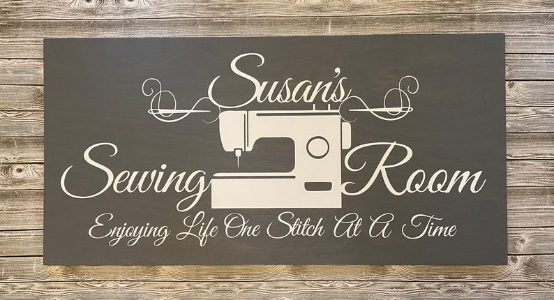Sewing Room Decor Personalized Signs Gift for Mom Craft - Etsy