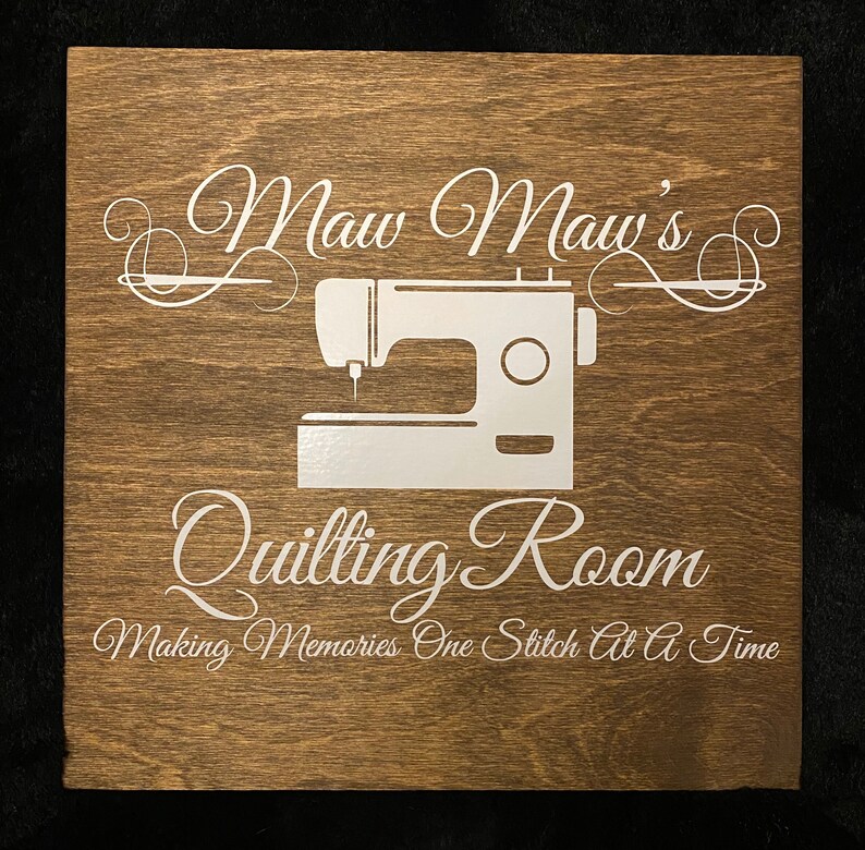 Sewing Room Decor Personalized Signs Gift for Mom Craft - Etsy