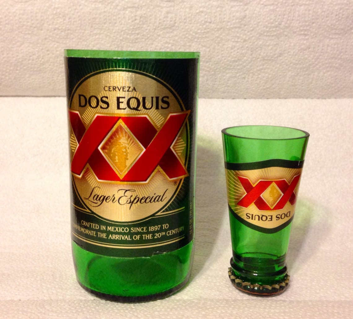 Dos Equis Shot Glass Chaser Set - Etsy