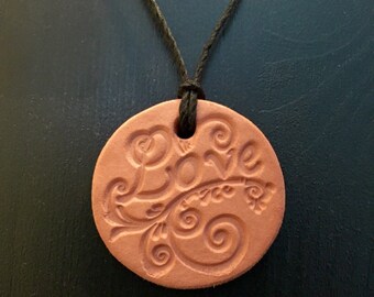 Clay Diffuser Necklace Aromatherapy Essential Oils | Etsy