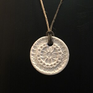Clay Diffuser Necklace Aromatherapy Essential Oils - Etsy