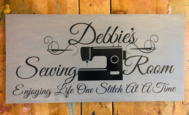 Sewing Room Decor Personalized Signs Gift for Mom Craft - Etsy