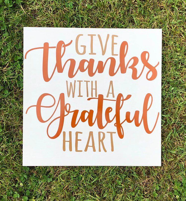 Thanksgiving Decor Fall Decor Thanksgiving Sign Holiday | Etsy