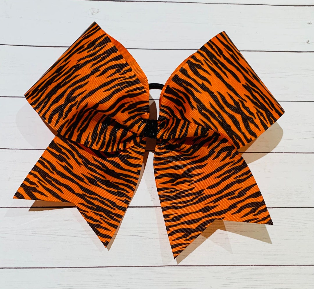 Practice Cheer Bow - Tiger - Etsy