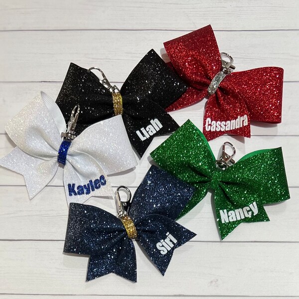 Gold Cheer Bow - Etsy
