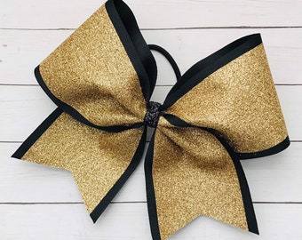 Gold Cheer Bow - Etsy