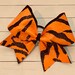 Cheer Bow - Tiger - Etsy