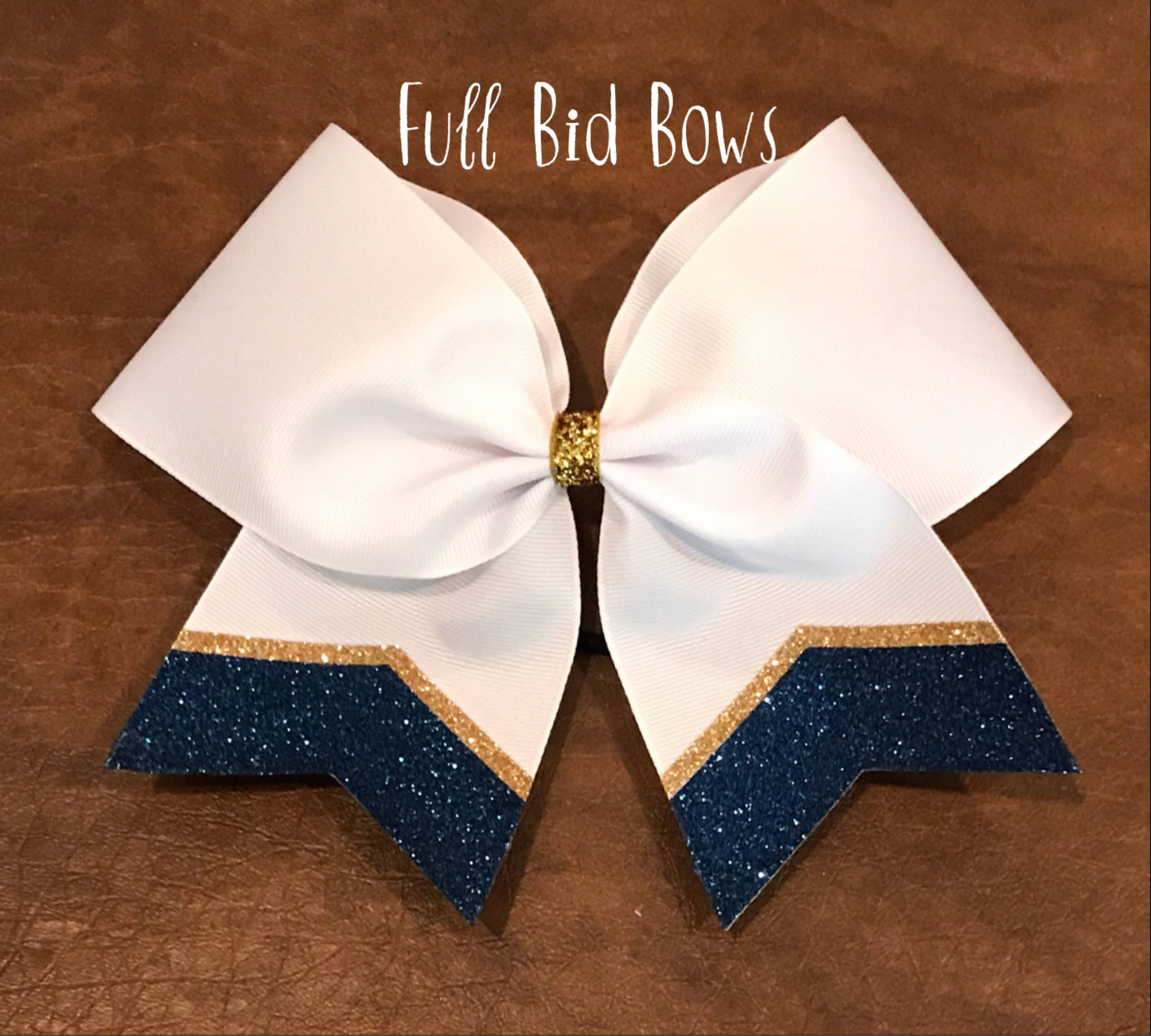 Personalized Practice Cheer Bow red orange yellow green blue | Etsy