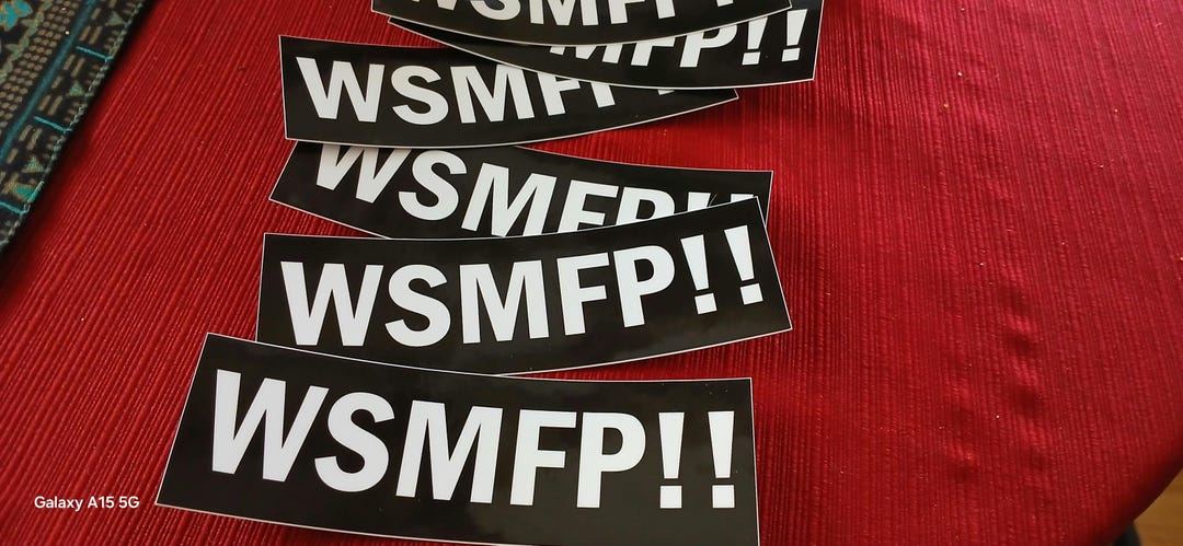 THE ORIGINAL Widespread Panic WSMFP Stickers All Vinyl Always Free ...