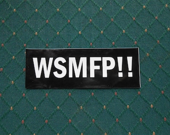 Wsmfp Stickers | Etsy