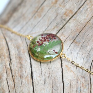 Gold Enchanted Forest Woodland Fairycore Bracelet With Real Moss Ferns ...