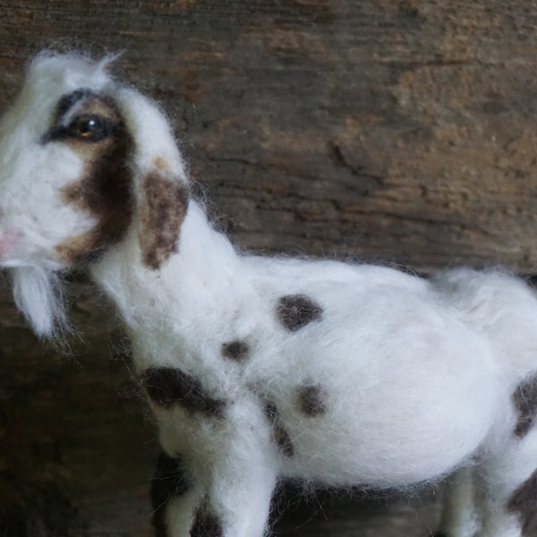 Needle Felted Goat - Etsy