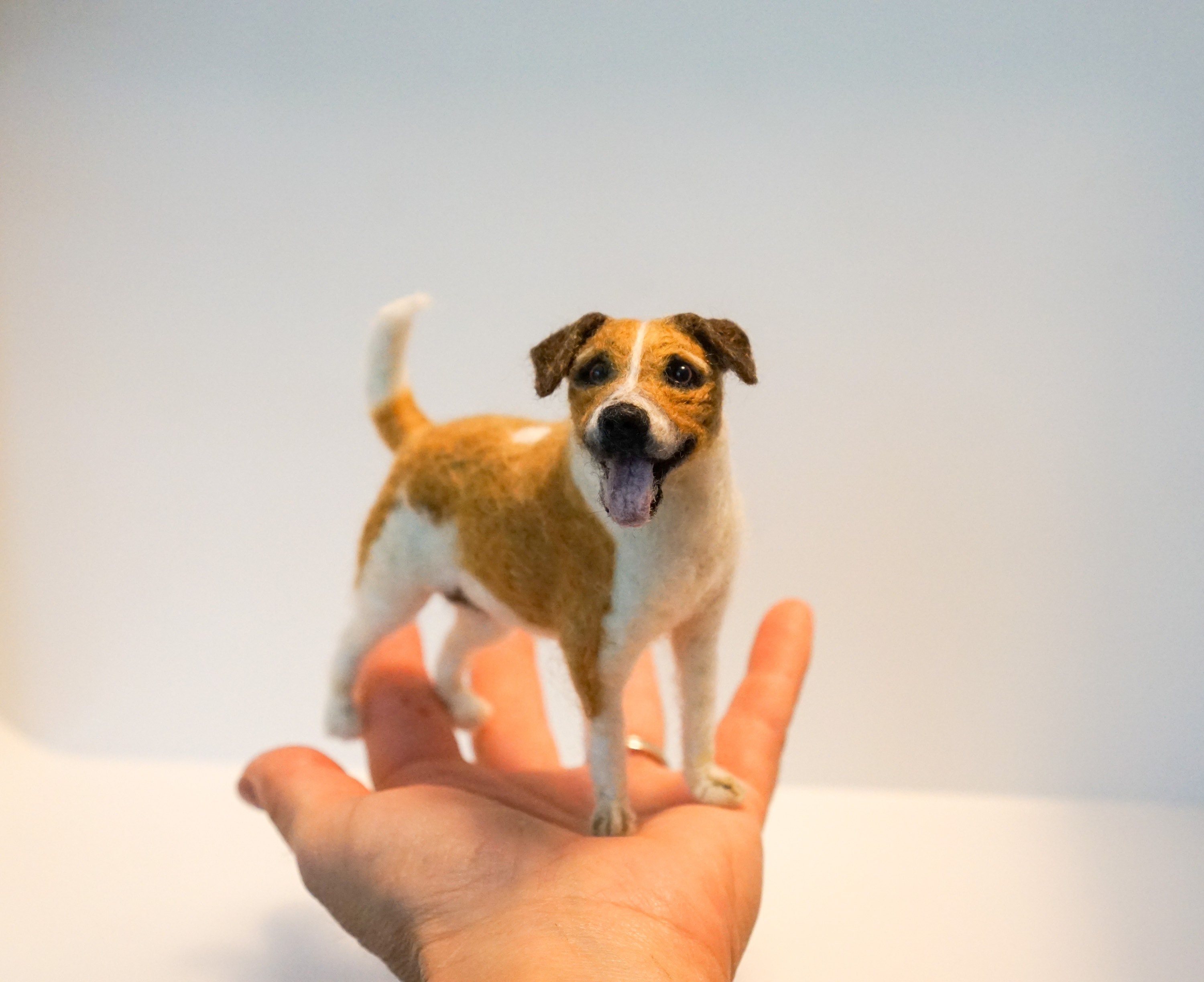 Custom Needle Felted Pet Replica Needle Felted Dog Pet - Etsy Denmark
