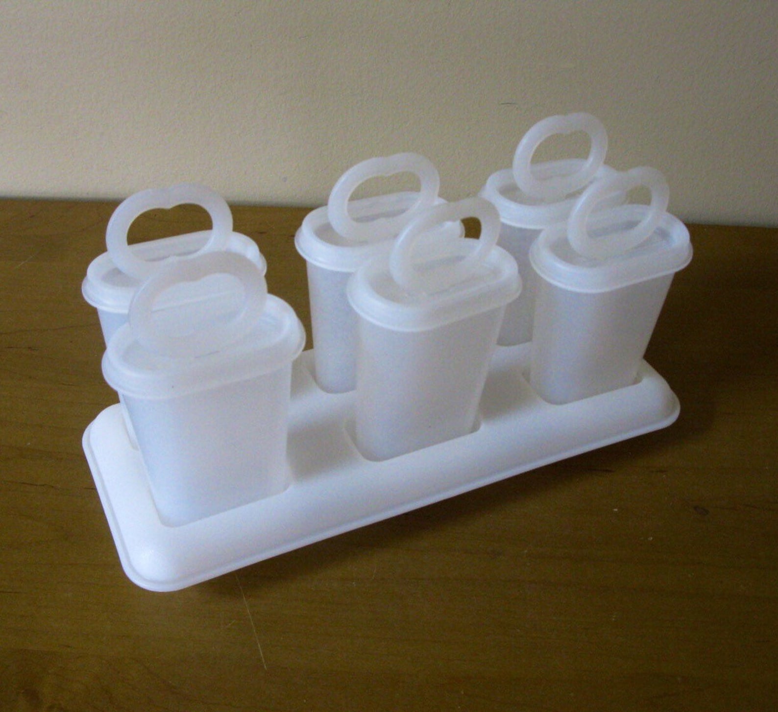 VTG 1970s TUPPERWARE Ice Tups Set popsicle Mold holds 6 - Etsy