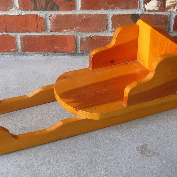 Wood Sled - Etsy